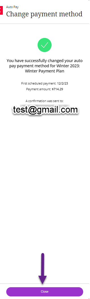 How to change autopay payment method ? – Student Services